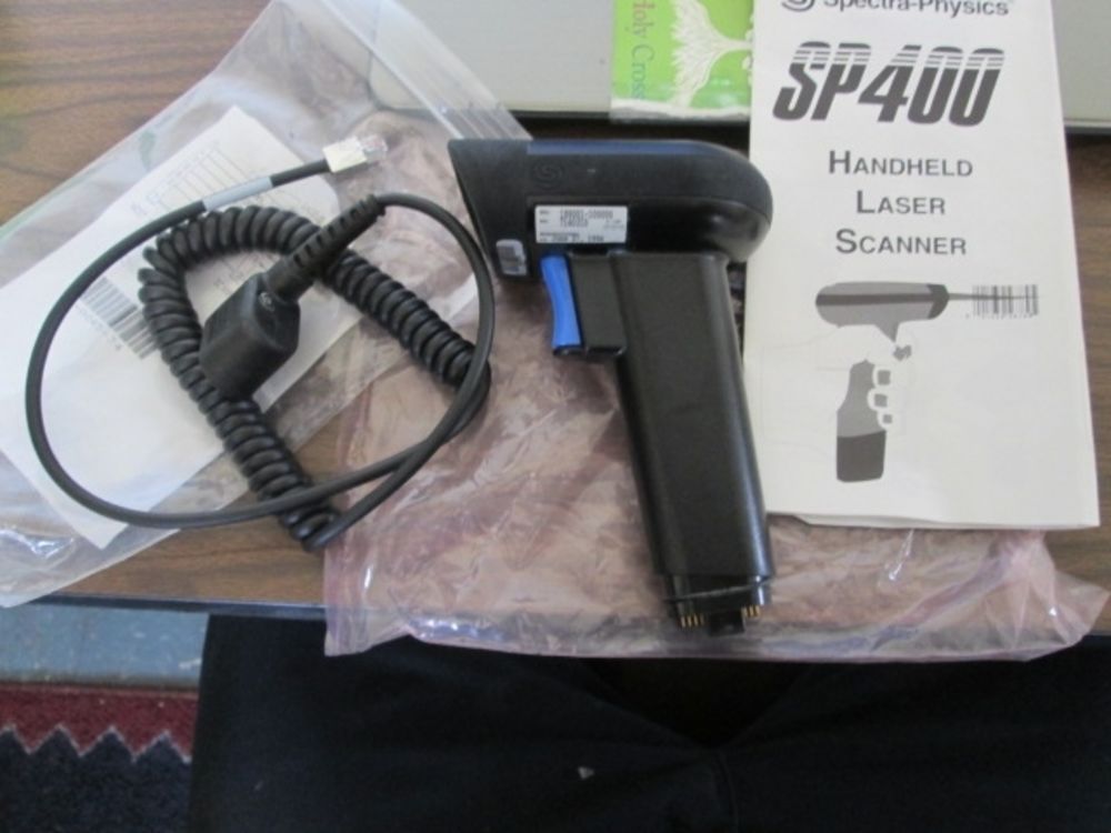 Kronos Sp400 Handheld Laser Scanner Kit In Box!