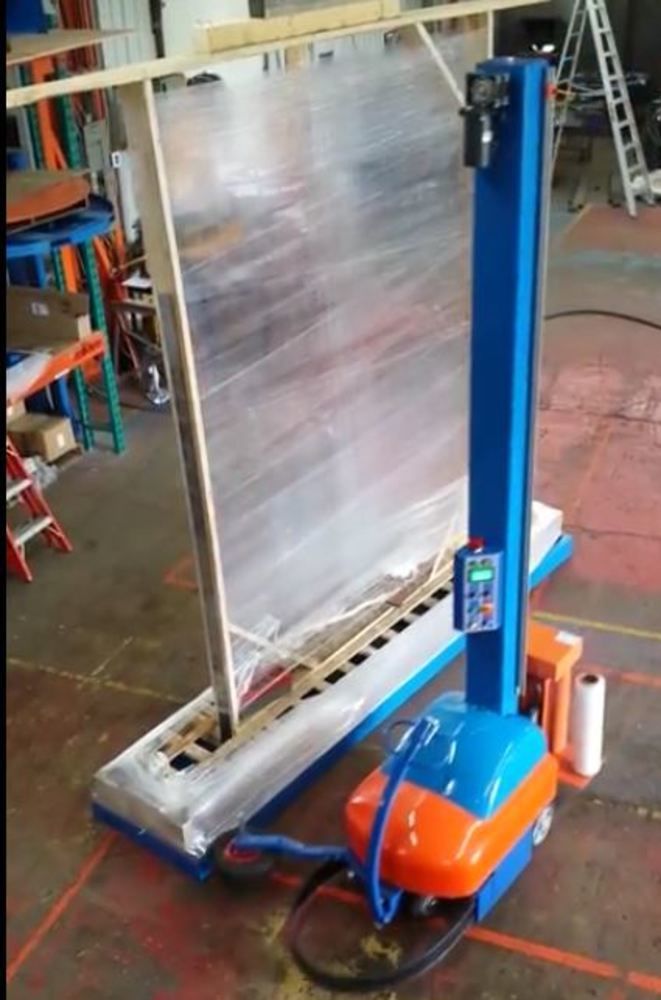 Stretch Wrap Machine With Scale