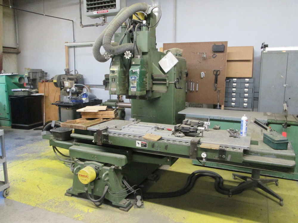 Shoda NC-2 72"X 24" Table 2-Headed Vary Spd CNC Router W/Fanuc System ...